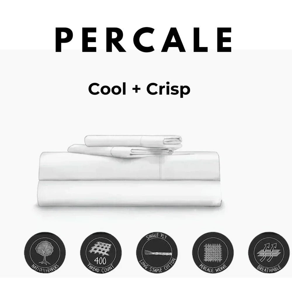Buy Premium White Bed Sheets Online at Bedlam