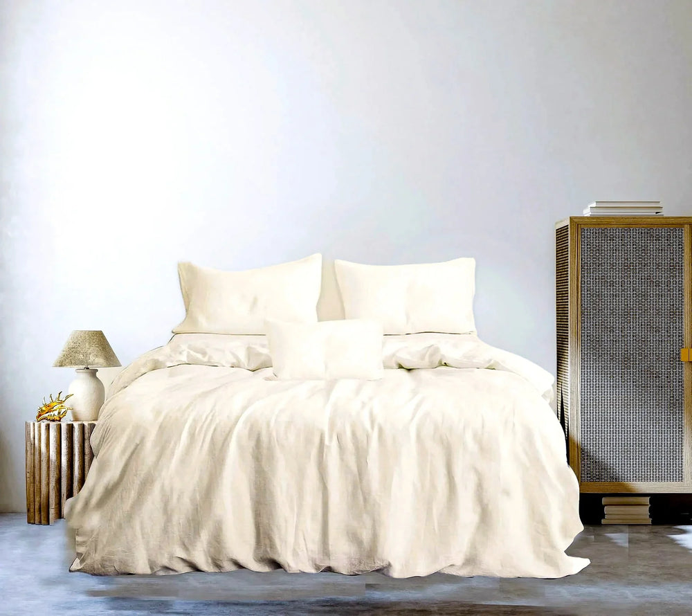 Pure Linen Bedsheets | 100% Premium Linen Bedding Sets| Bedlam